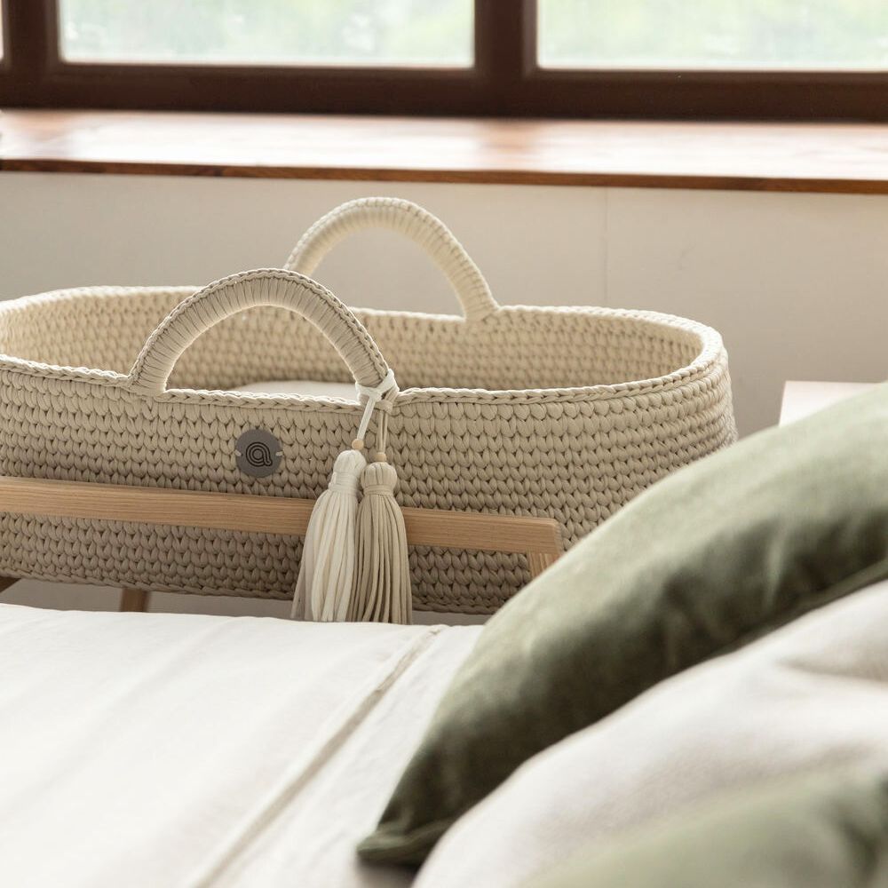 Moses Baskets & Baby Bassinets: Natural and Handmade Quality – Anzy Home
