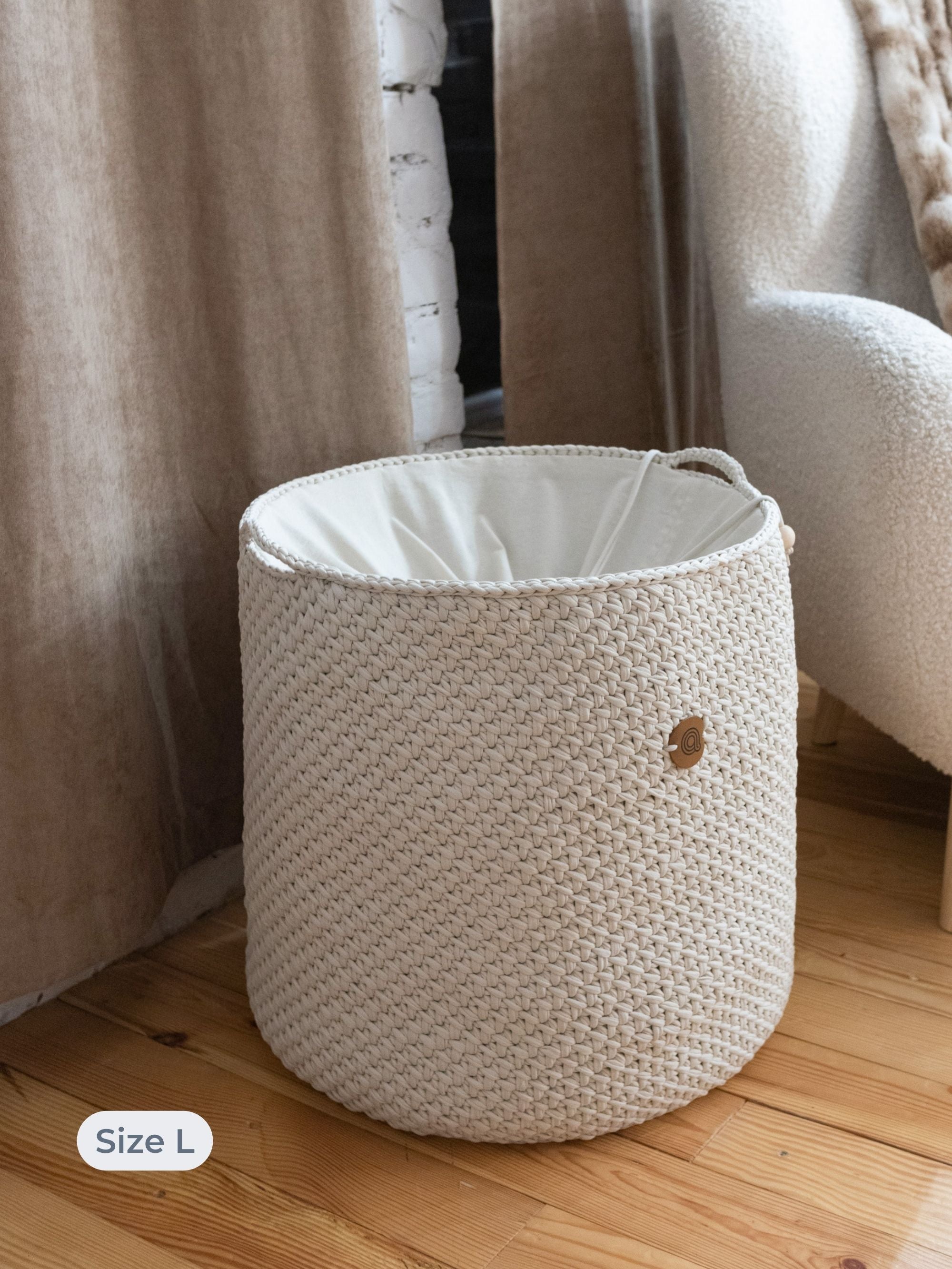 Nursery laundry hamper store