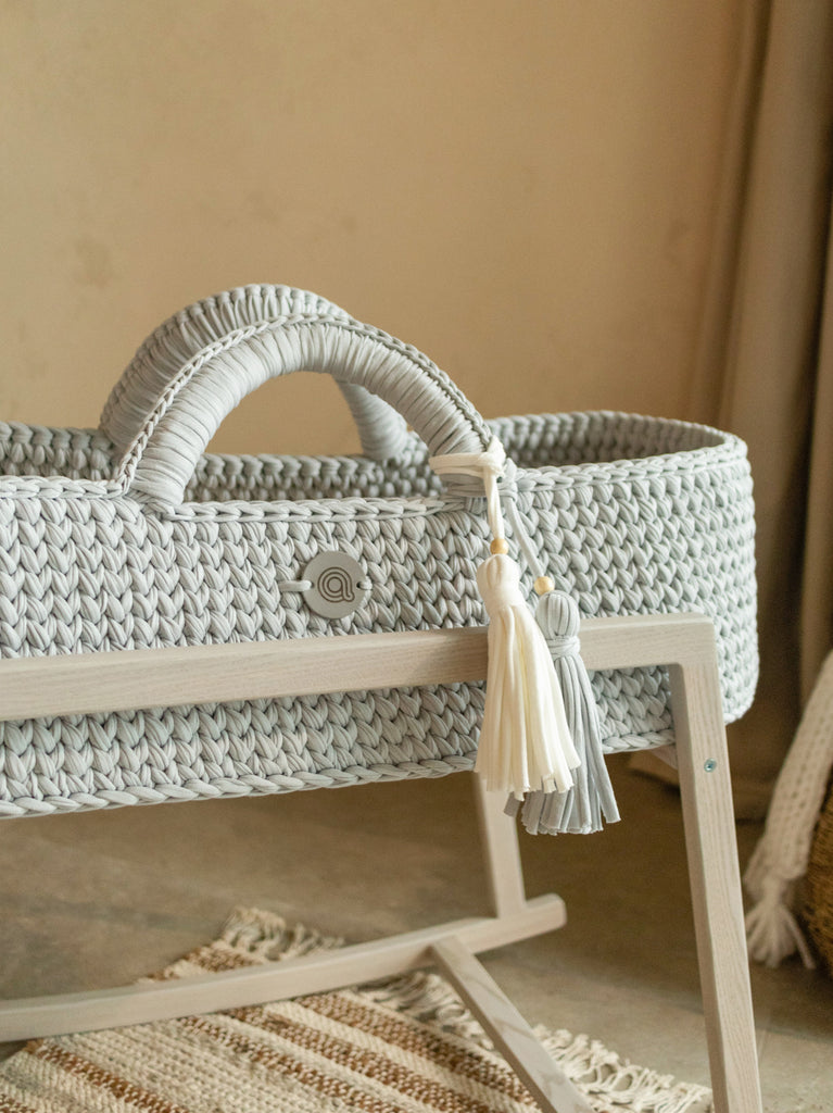 Baby Moses Basket Standard | Unique, Safe, Handmade by Anzy Home
